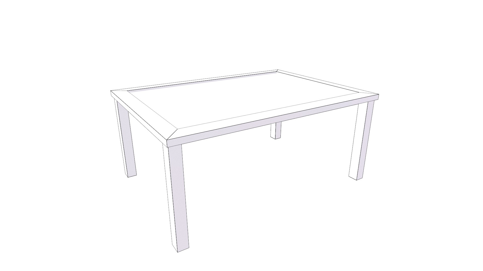 3D Table 5 Model - TurboSquid 2130566