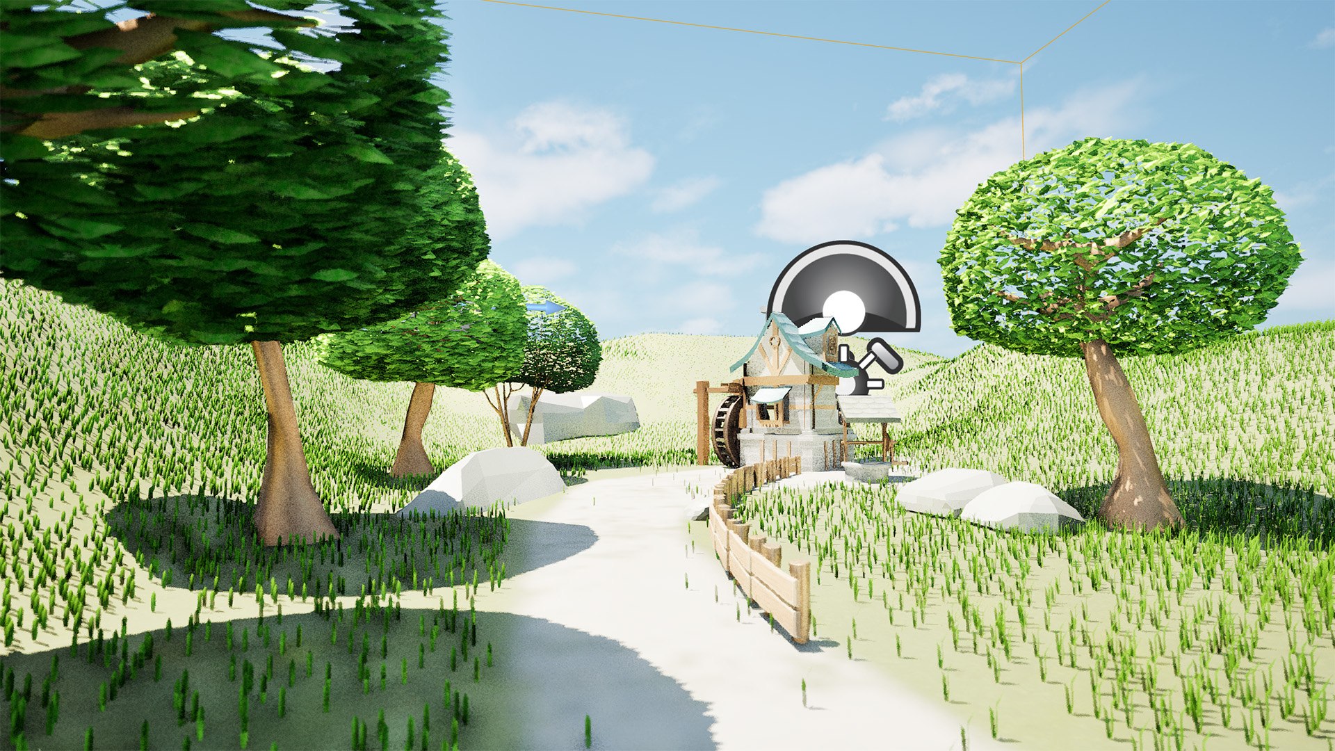 3D Game Ready Idyllic Stylized Village 3D Asset - TurboSquid 2255802
