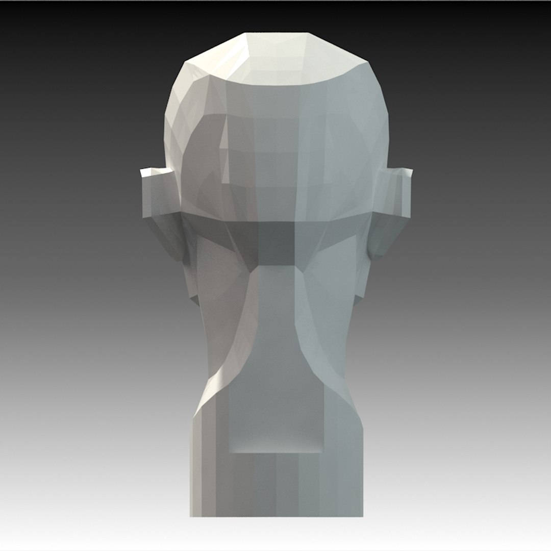 Planar Head Artistic Anatomy Model - TurboSquid 1222763
