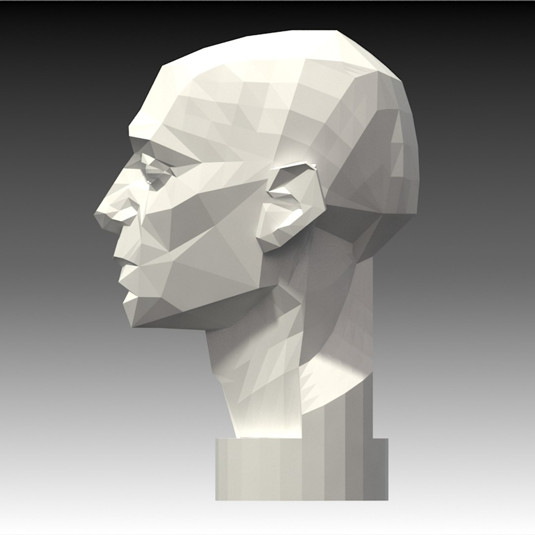 Planar Head Artistic Anatomy Model - TurboSquid 1222763