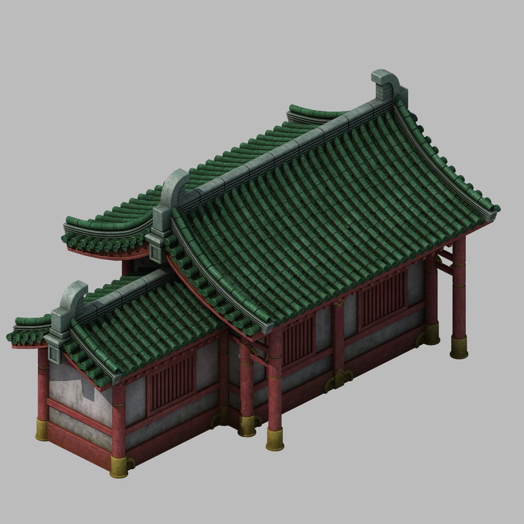 3D model building - yan overlooking - TurboSquid 1452936
