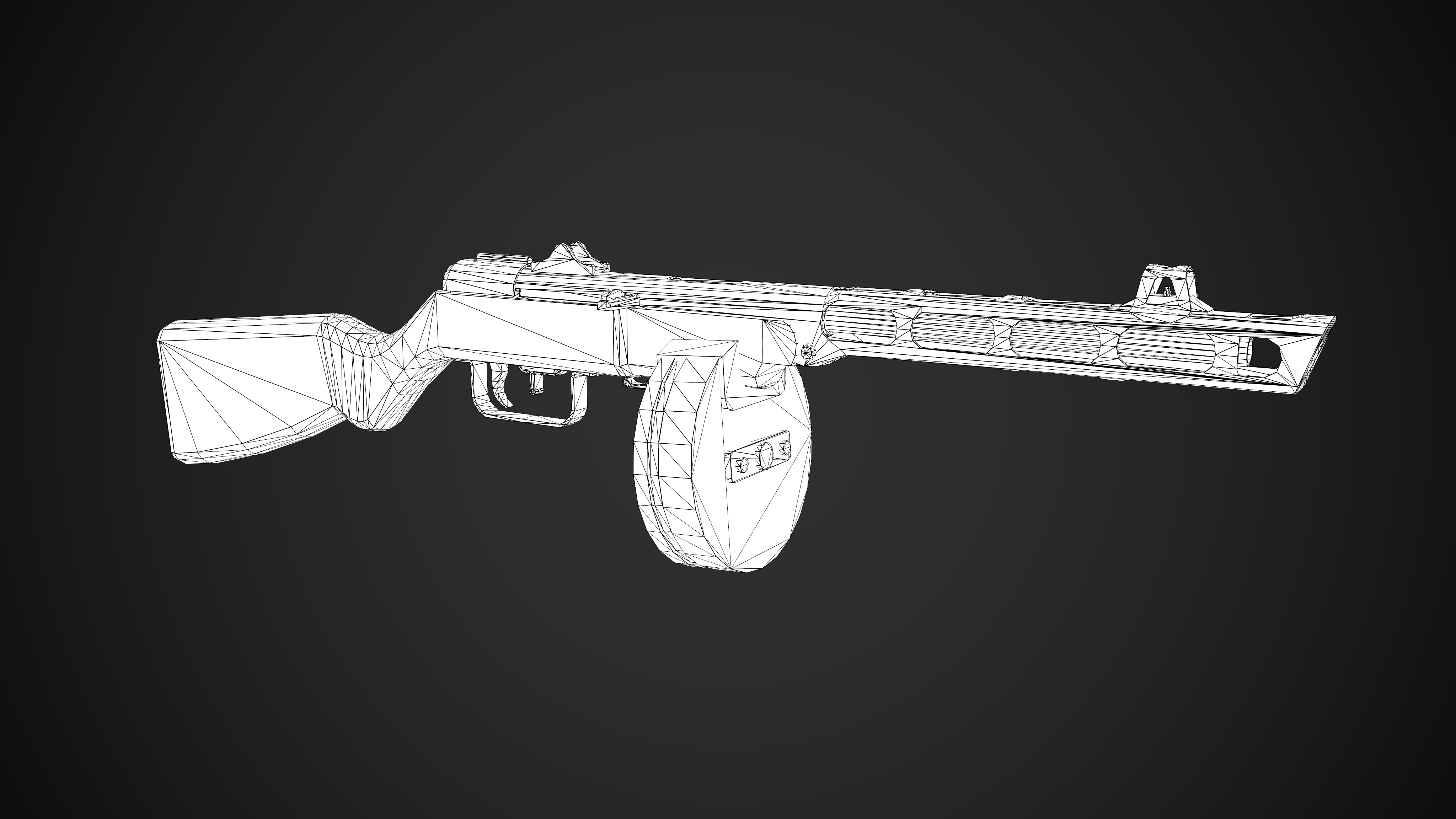 Ppsh-41 ppsh weapons 3D model - TurboSquid 1662132