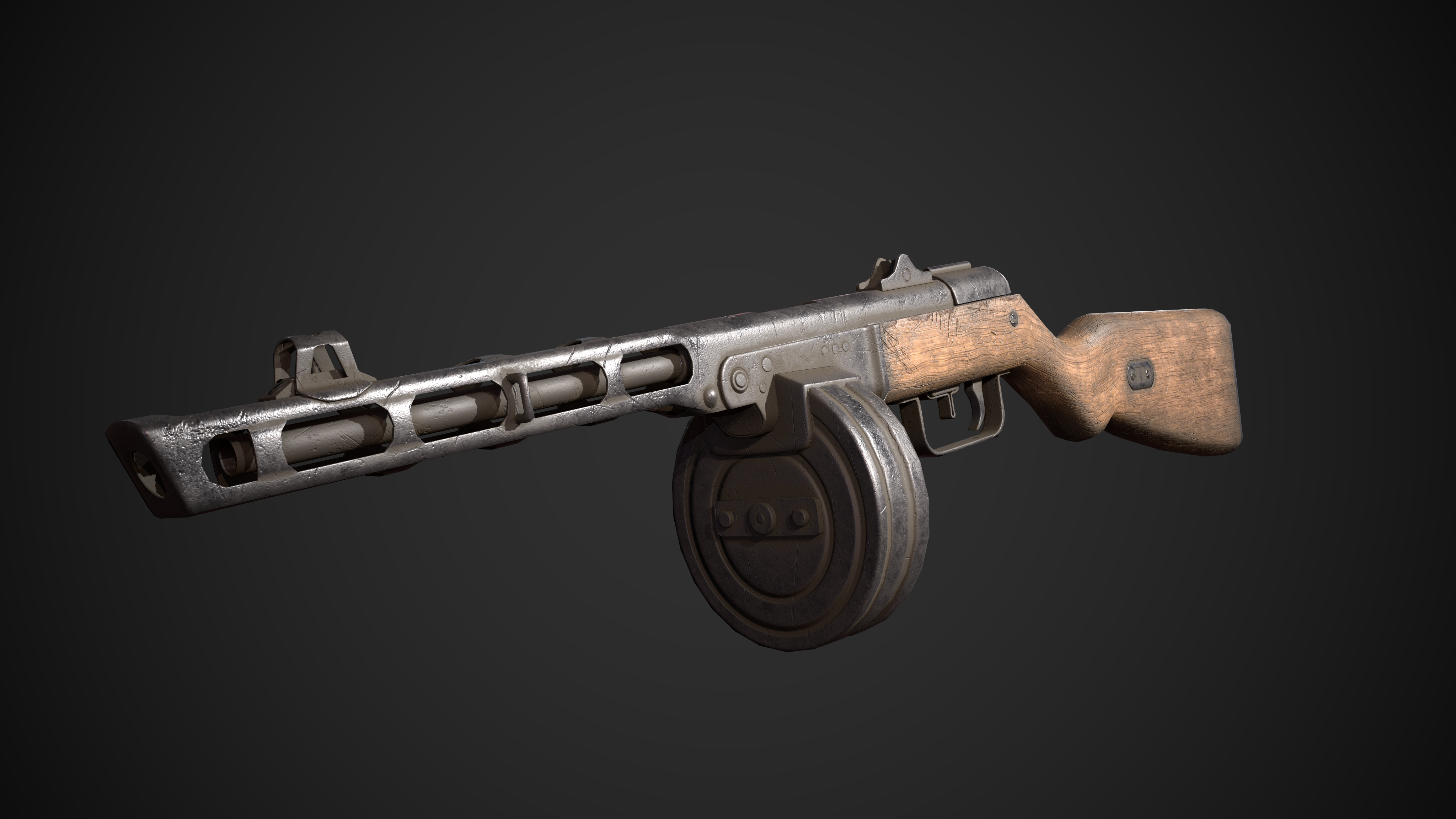 Ppsh-41 ppsh weapons 3D model - TurboSquid 1662132