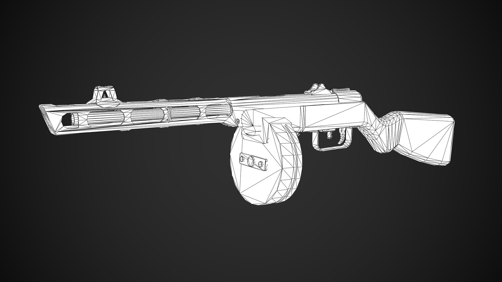 Ppsh-41 Ppsh Weapons 3D Model - TurboSquid 1662132