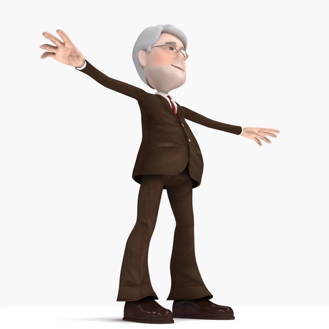 Politician Rigged Animation 3d Max