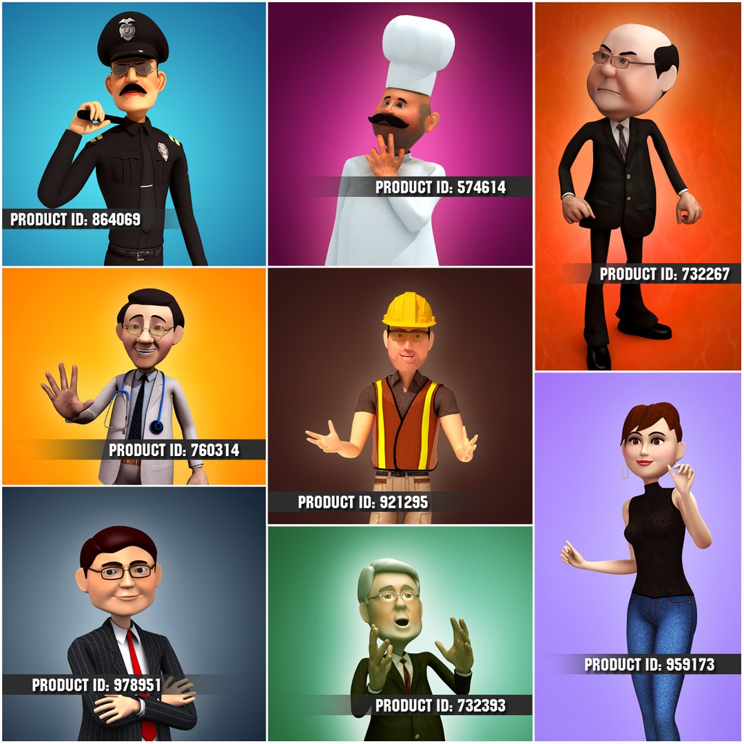 Politician Rigged Animation 3d Max