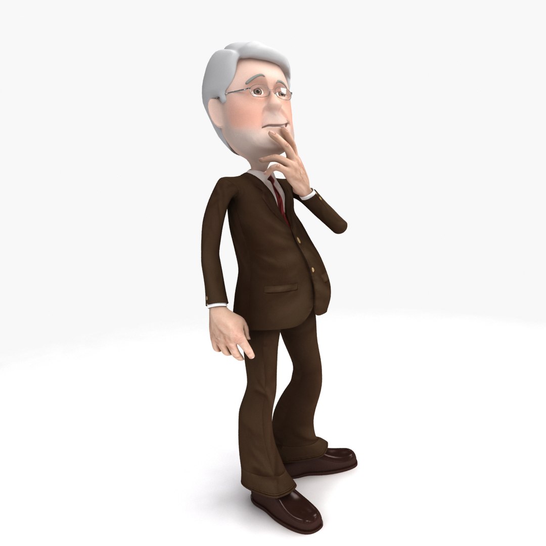 Politician Rigged Animation 3d Max