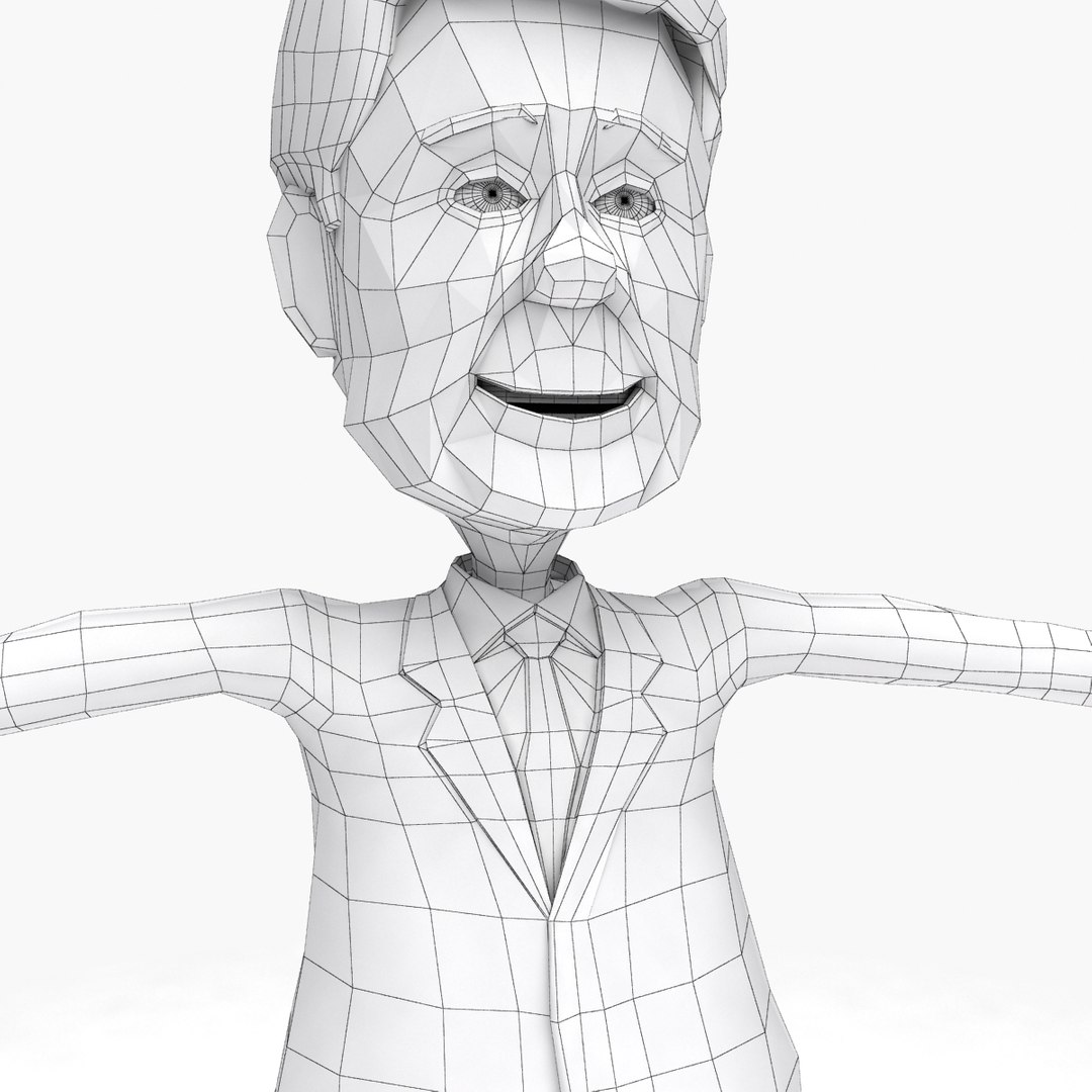 Politician Rigged Animation 3d Max