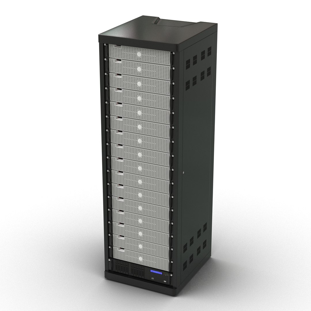 3d Generic Servers Rack 3