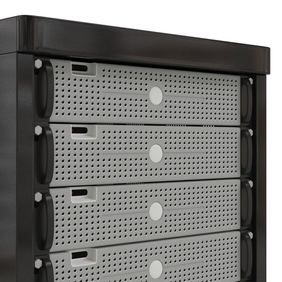 3d generic servers rack 3