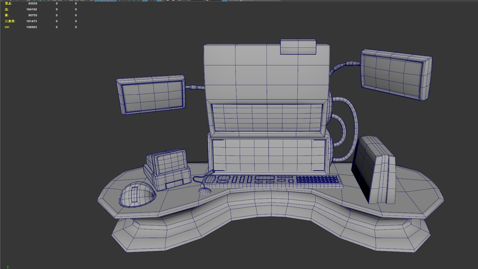 Computer cartoon computer science computer future computer 3D model ...