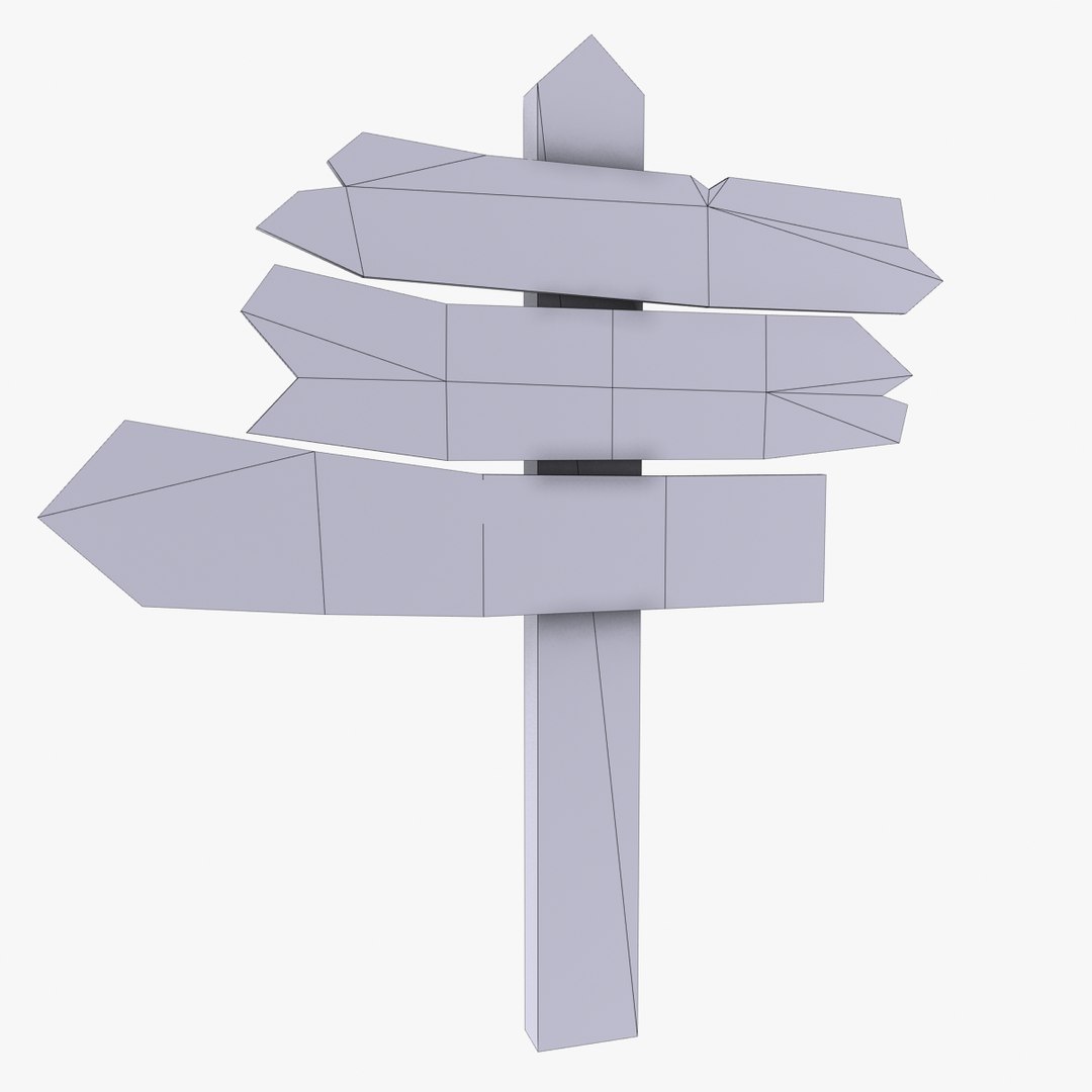3ds Max Sign Board