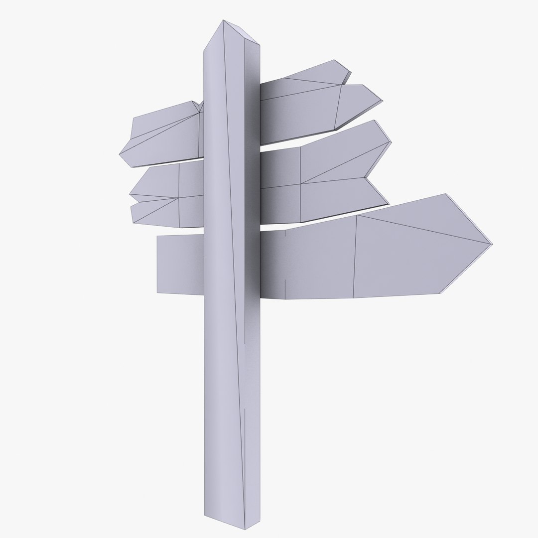 3ds Max Sign Board