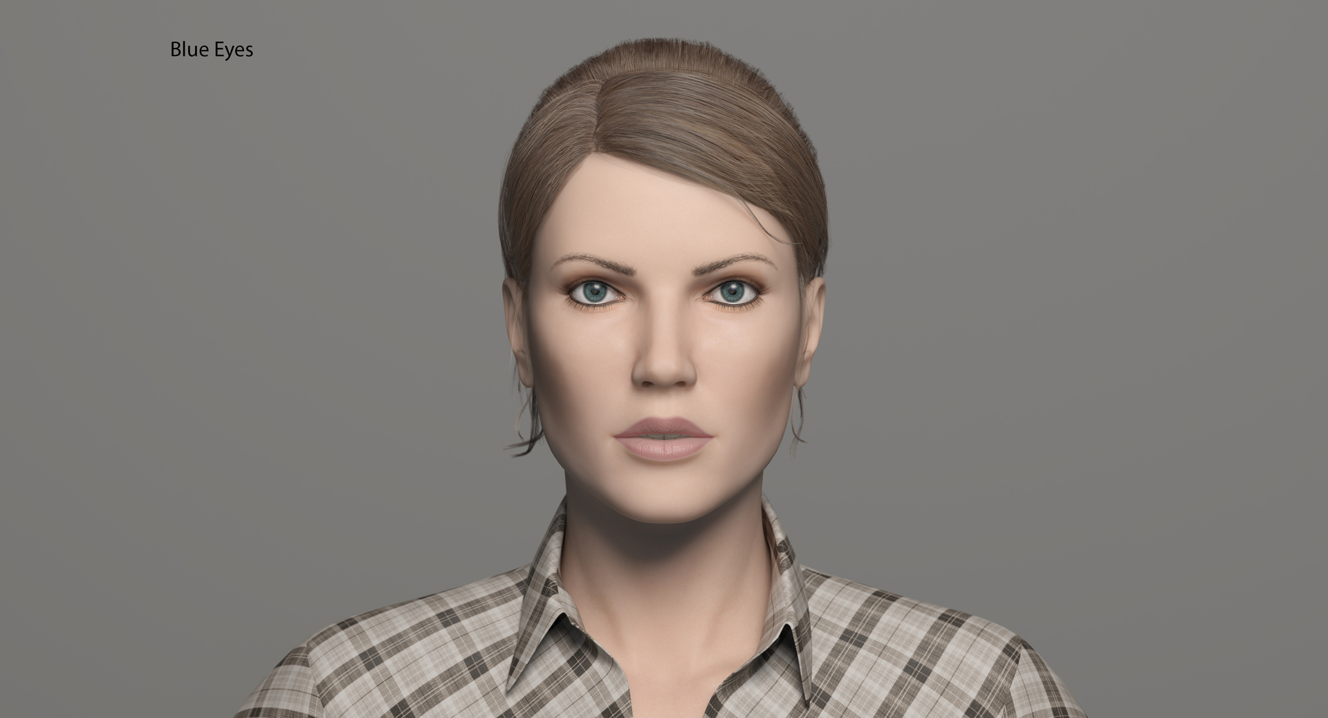 3d model female character