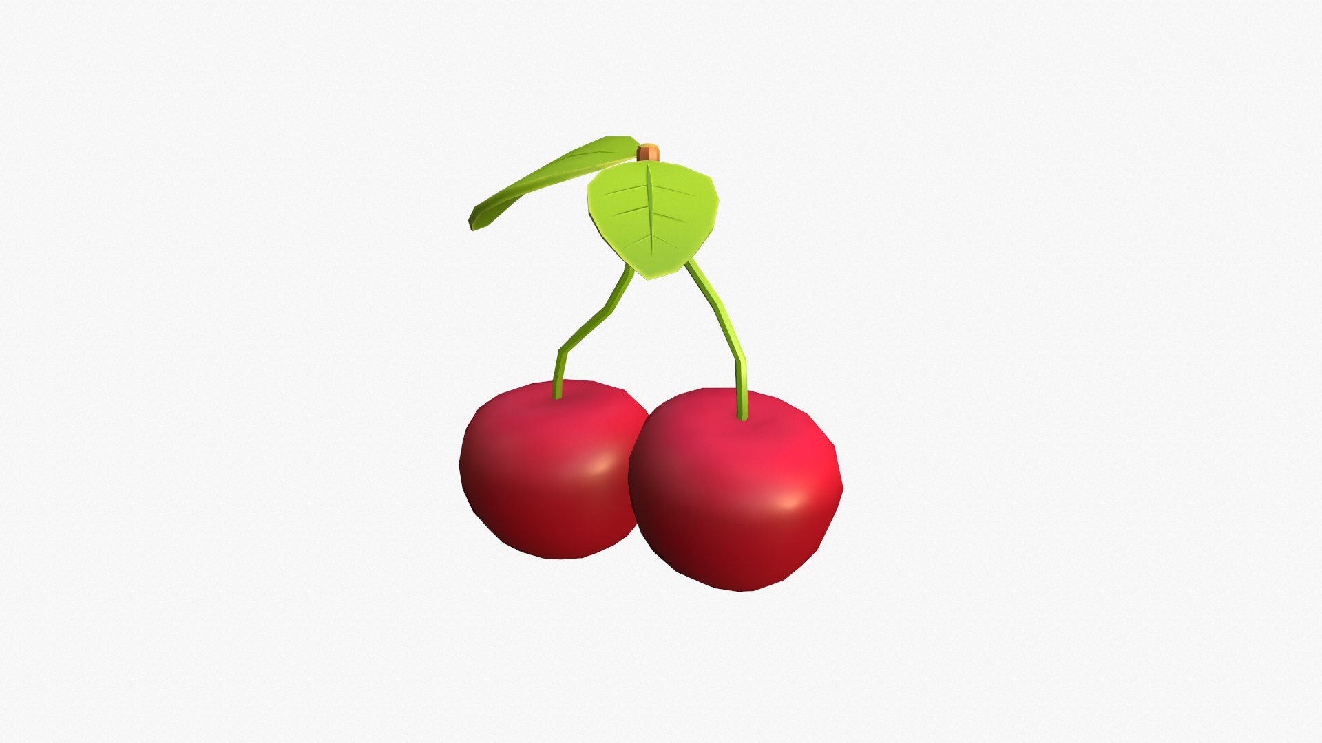 Cartoon Cherry 3D Model - TurboSquid 1916867