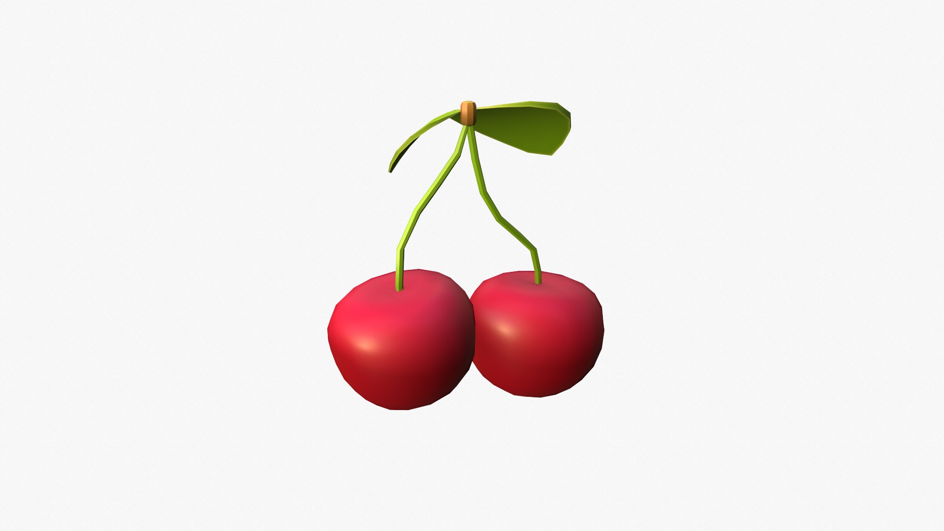 Cartoon Cherry 3D Model - TurboSquid 1916867