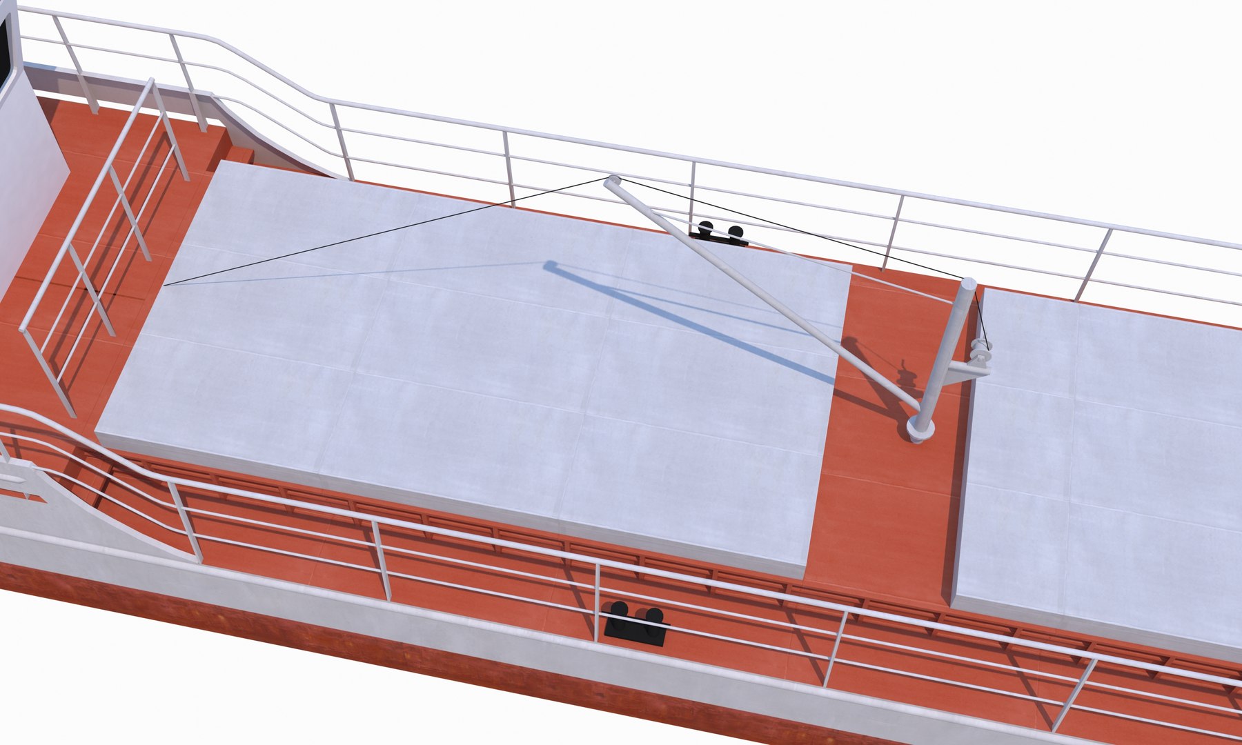 Small Inland Cargo Vessel Model - TurboSquid 2203885