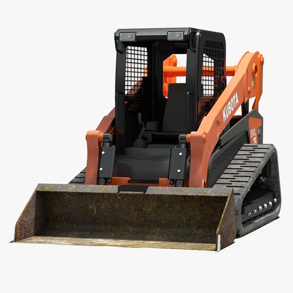 3d model kubota svl75 excavator