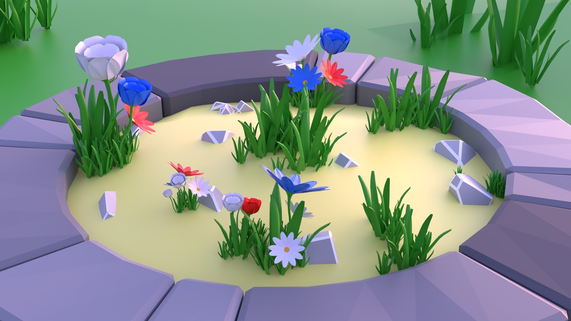 Flower Pack 3D - TurboSquid 1654266