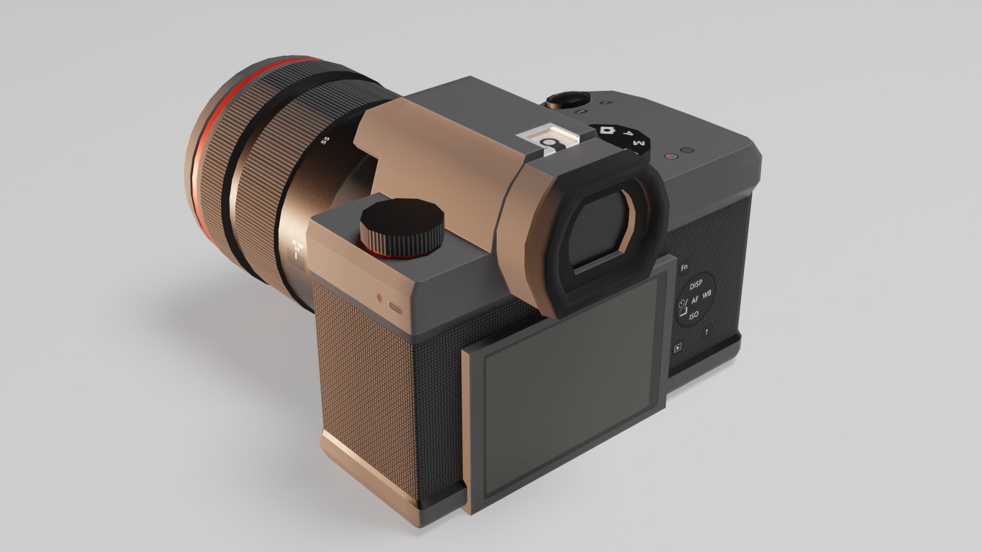 3D Low Poly Unbranded Camera - TurboSquid 2196531