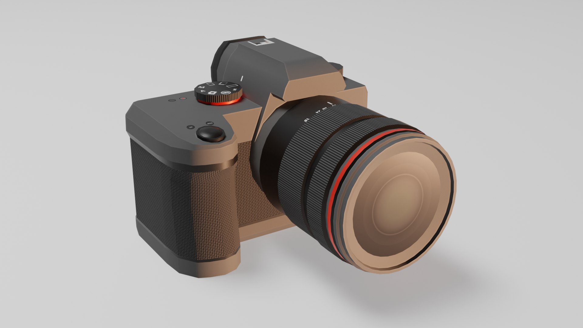 3D Low Poly Unbranded Camera - TurboSquid 2196531