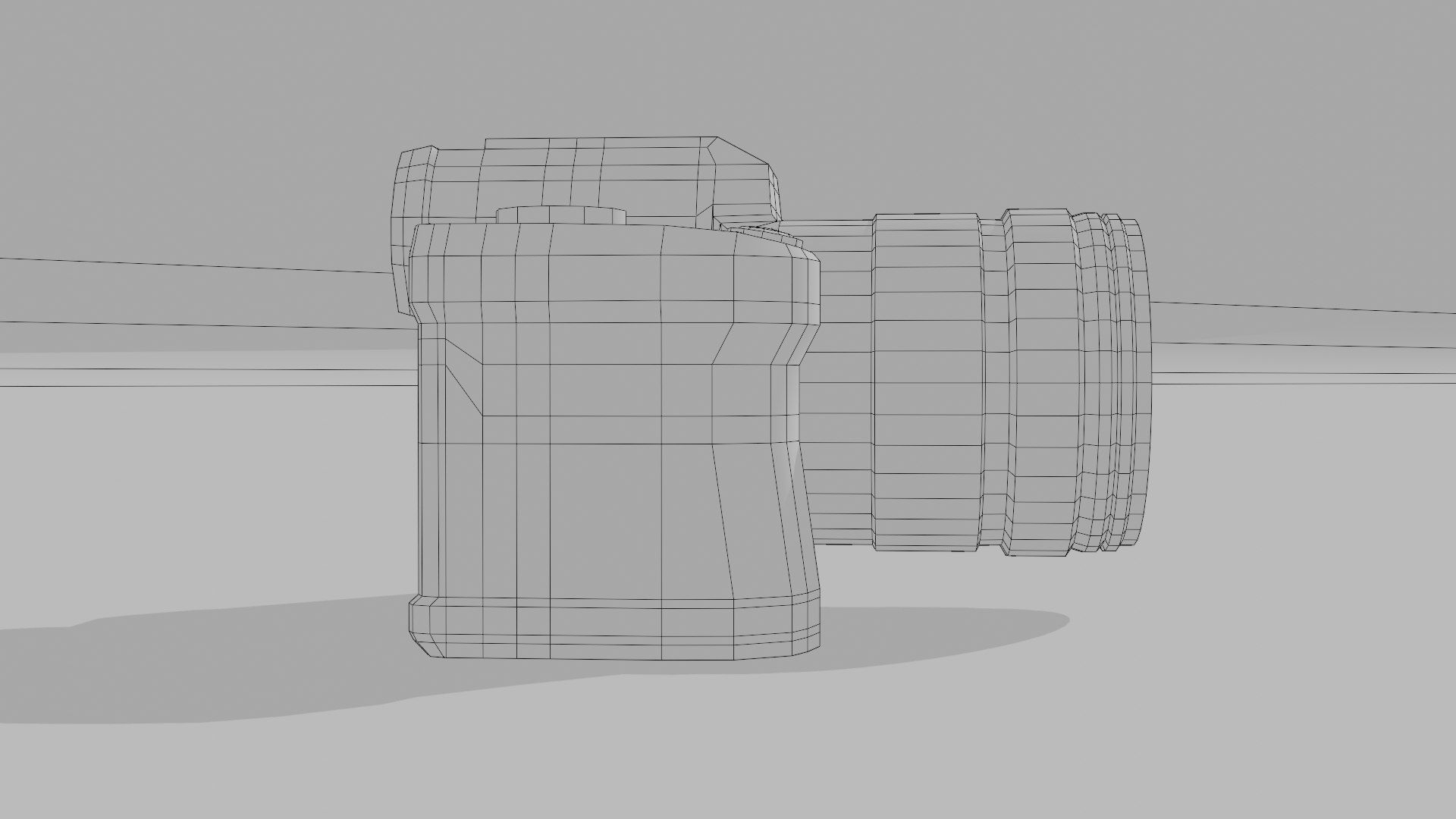 3D Low Poly Unbranded Camera - TurboSquid 2196531