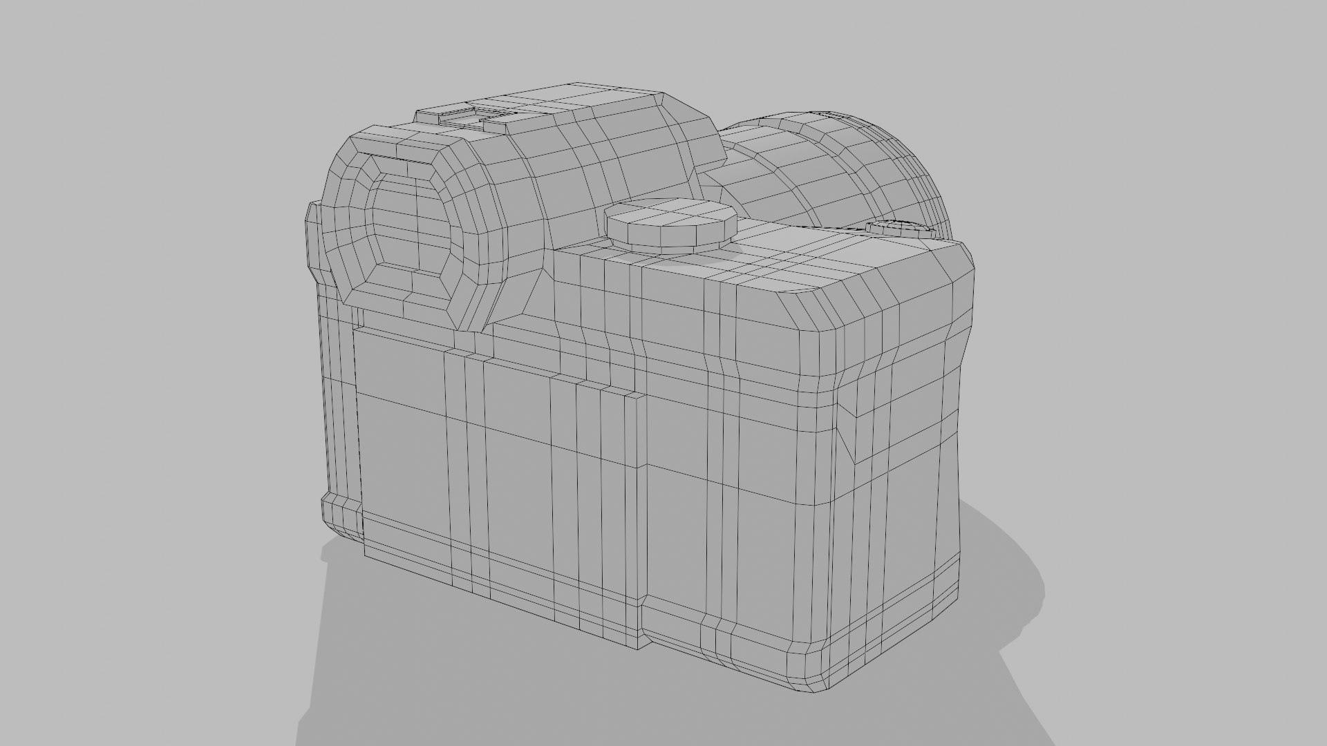 3D Low Poly Unbranded Camera - TurboSquid 2196531