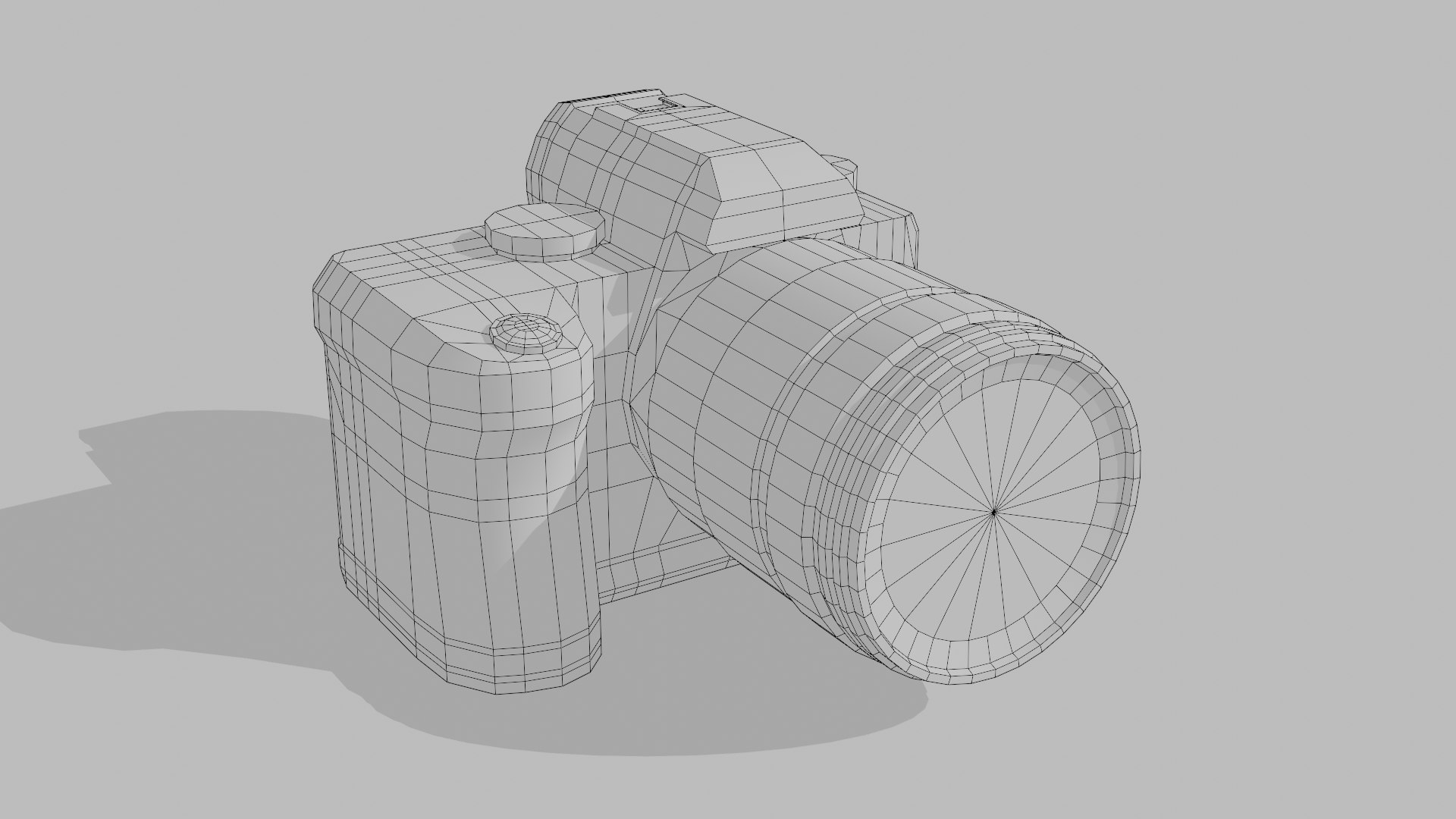 3D Low Poly Unbranded Camera - TurboSquid 2196531