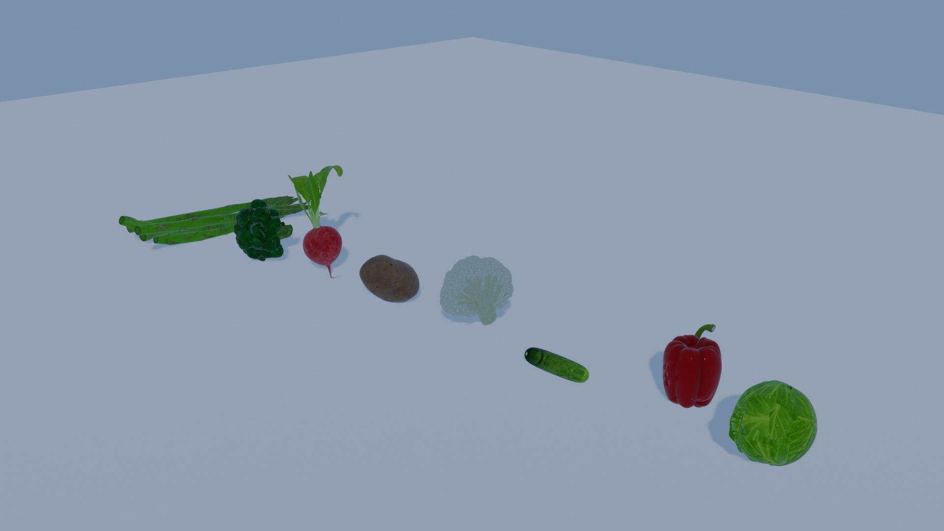 Vegetables Model - TurboSquid 1973223