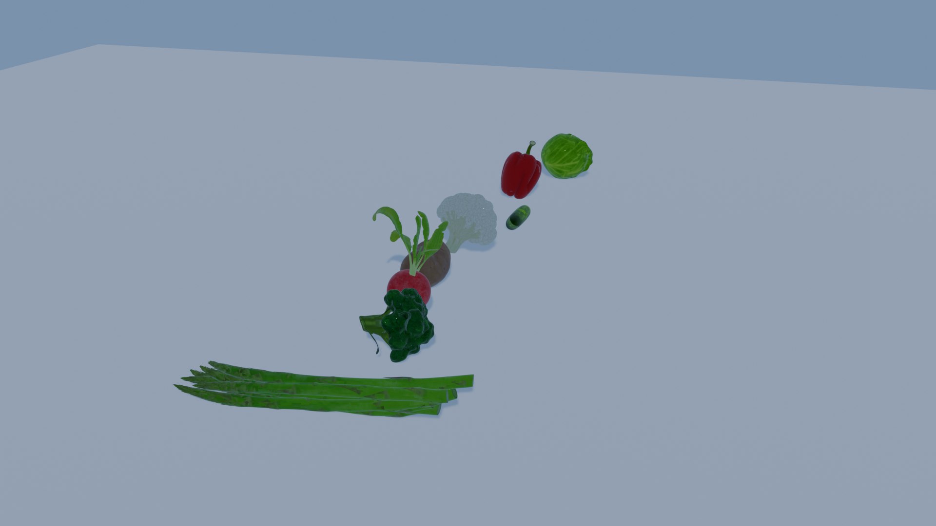 Vegetables Model - TurboSquid 1973223