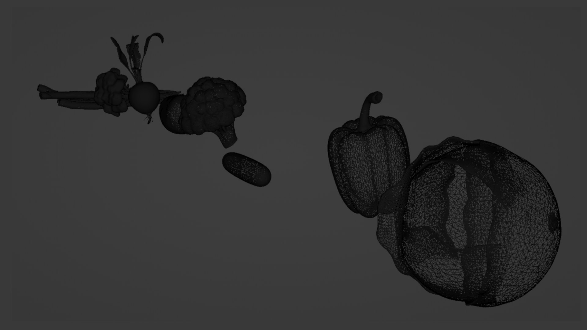 Vegetables Model - TurboSquid 1973223