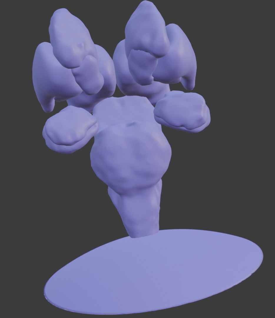 Human Subcortex From MRI Scan 3D Model - TurboSquid 1849263