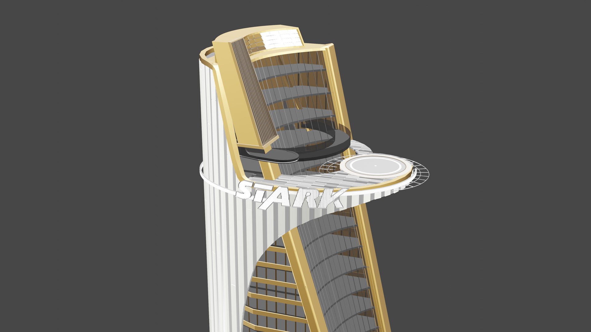 3D Model Stark Tower - TurboSquid 1709756