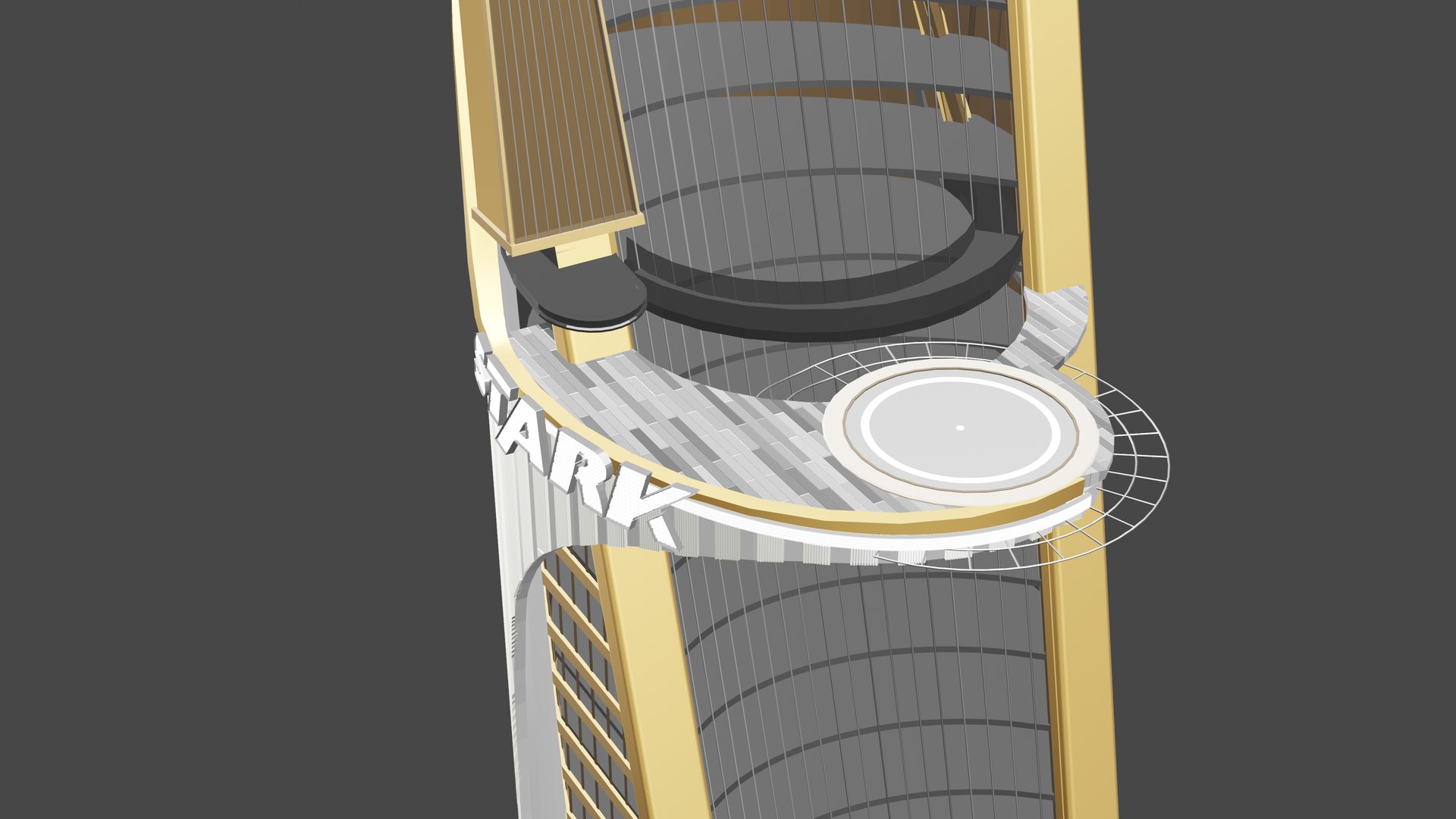 3D Model Stark Tower - TurboSquid 1709756