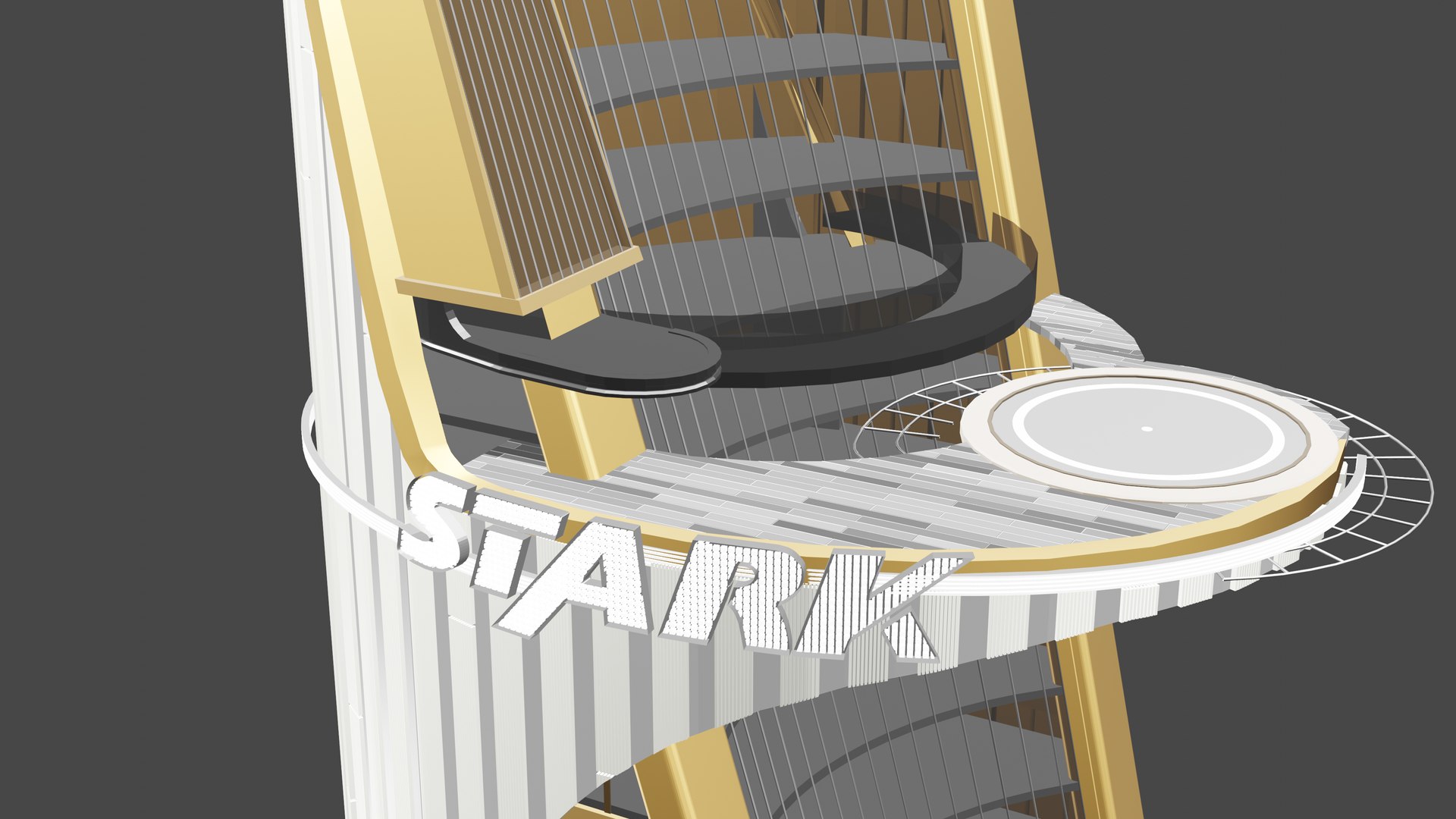 3D Model Stark Tower - TurboSquid 1709756