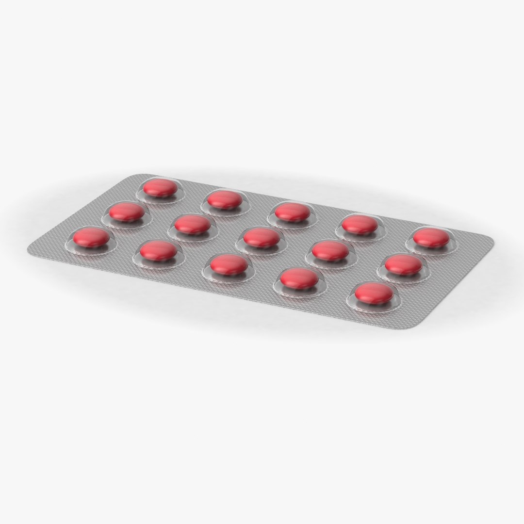 3D medication medicine model - TurboSquid 1408051