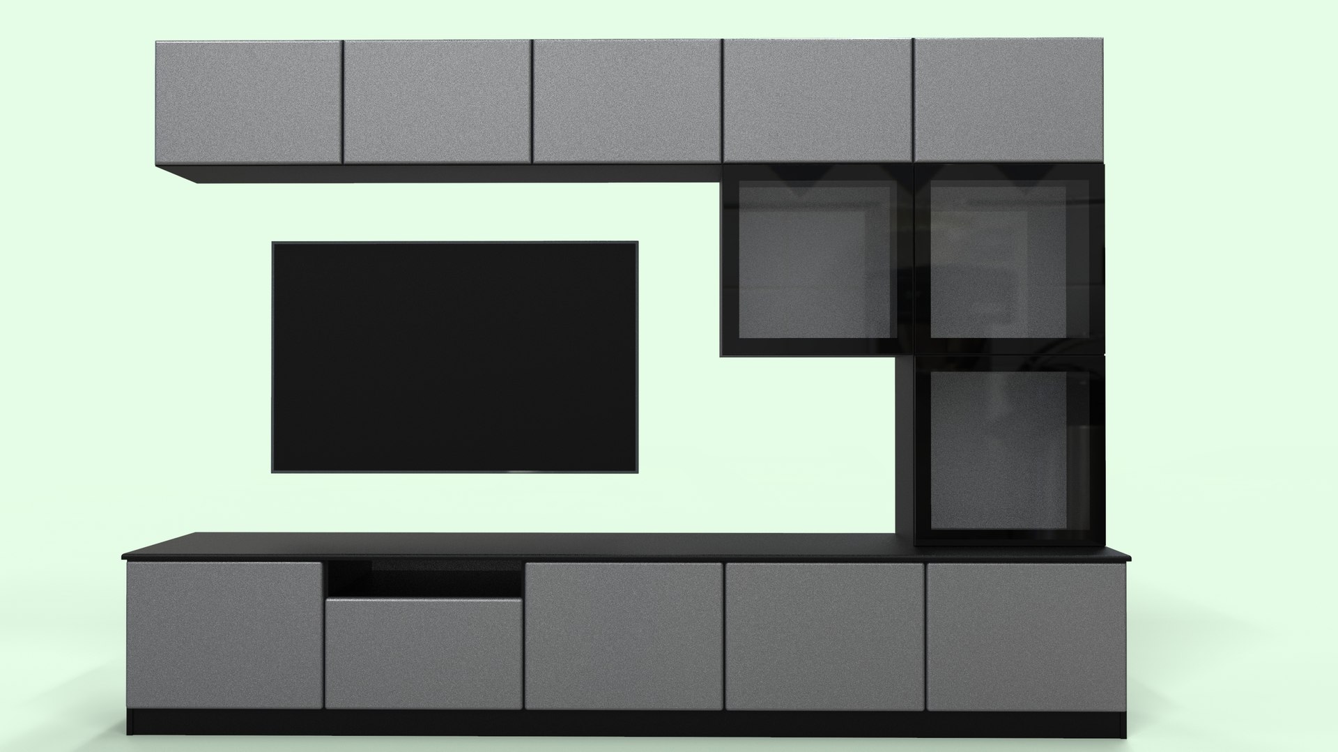 Tv Unit 3D Model - TurboSquid 1410389