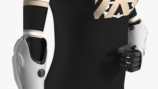 modelo 3d Chica de brazos protésicos - TurboSquid 2159230