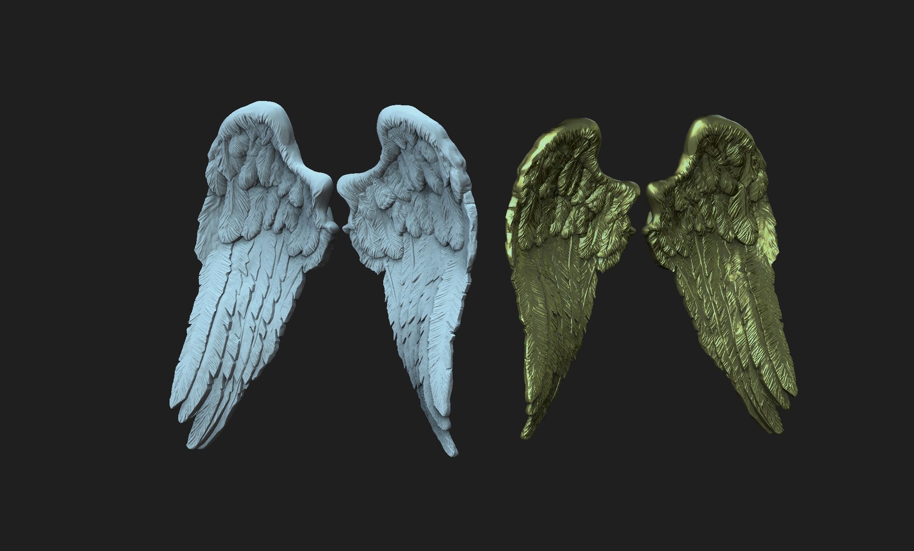 Wings 4 3D Model - TurboSquid 2214038