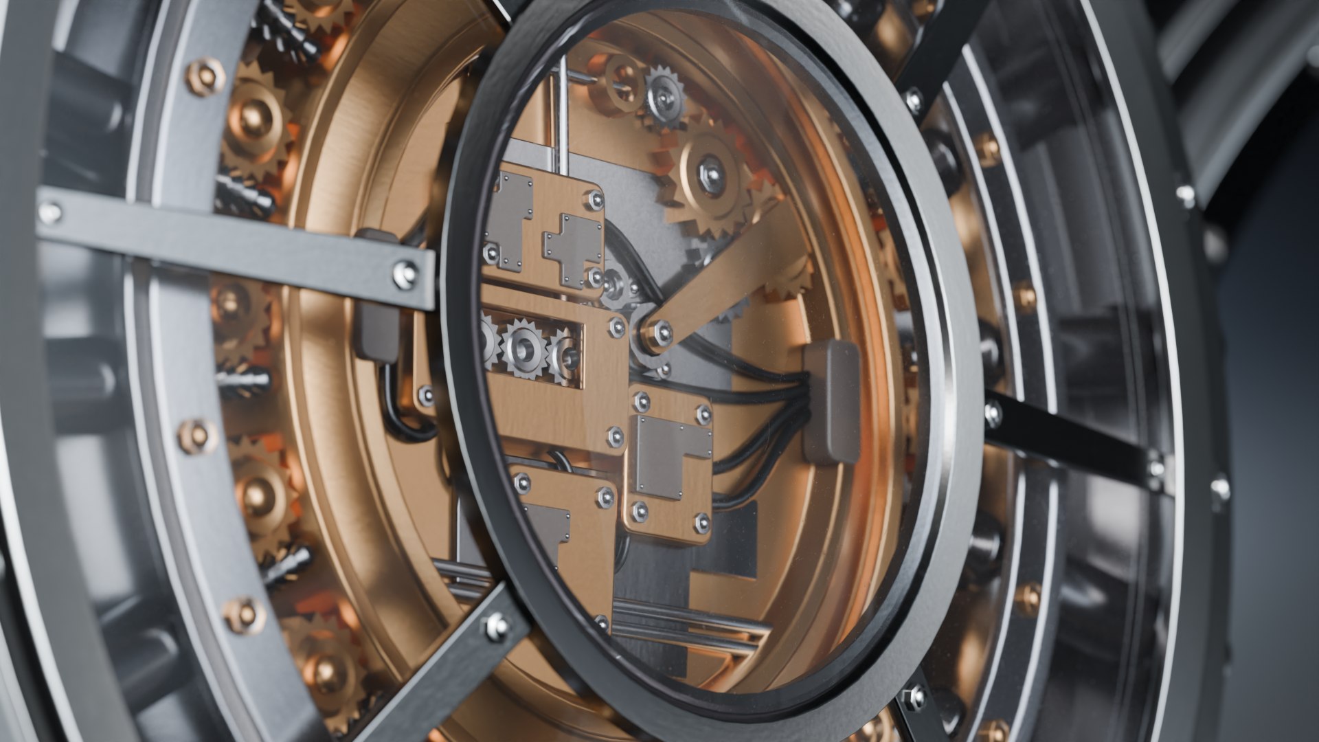 High-Detail Realistic Bank Vault Door 3D Model - TurboSquid 2374352