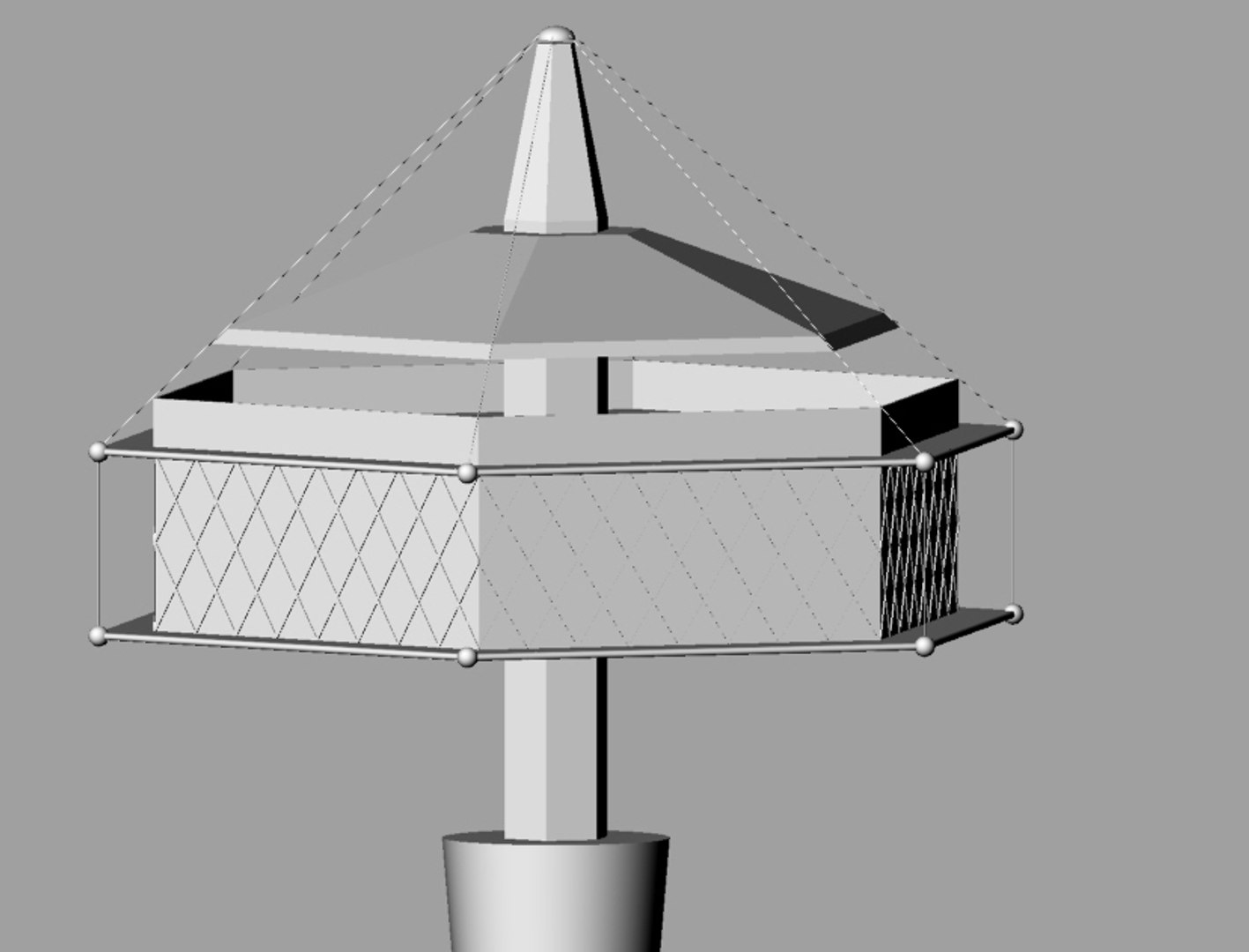 3d Buckminster Fuller Dymaxion House