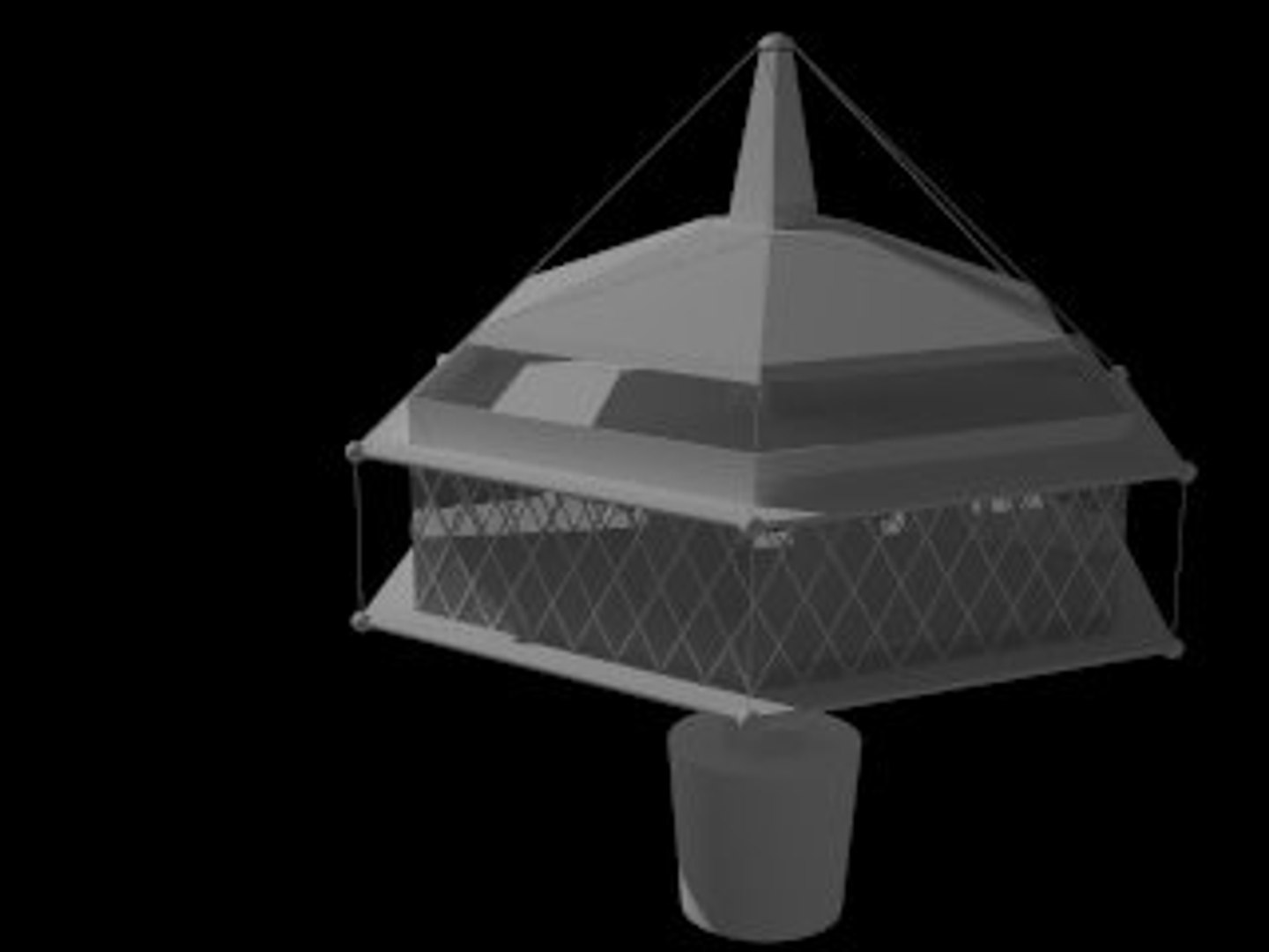 3d Buckminster Fuller Dymaxion House