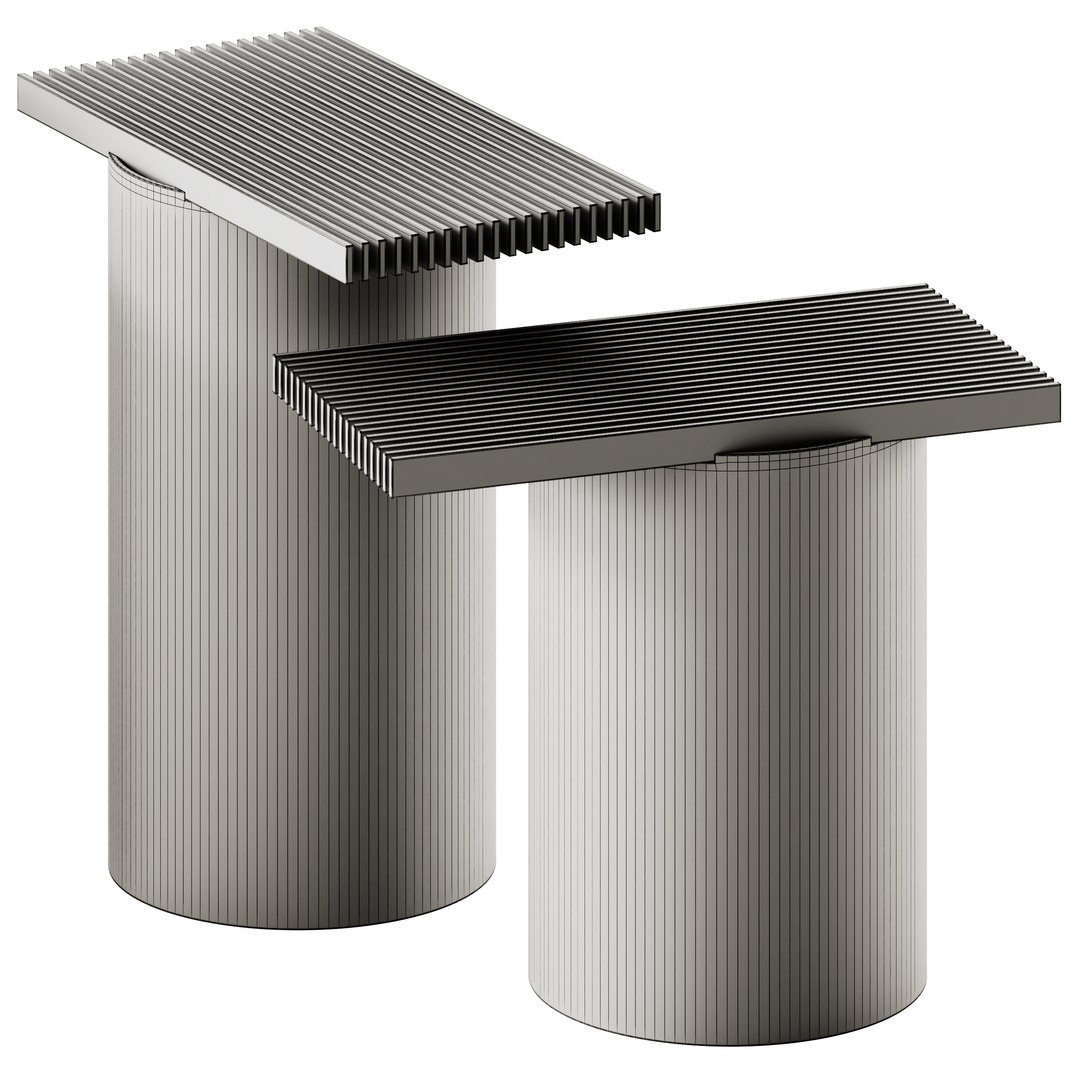 3D Dante Vent Side Table Model - TurboSquid 2300388