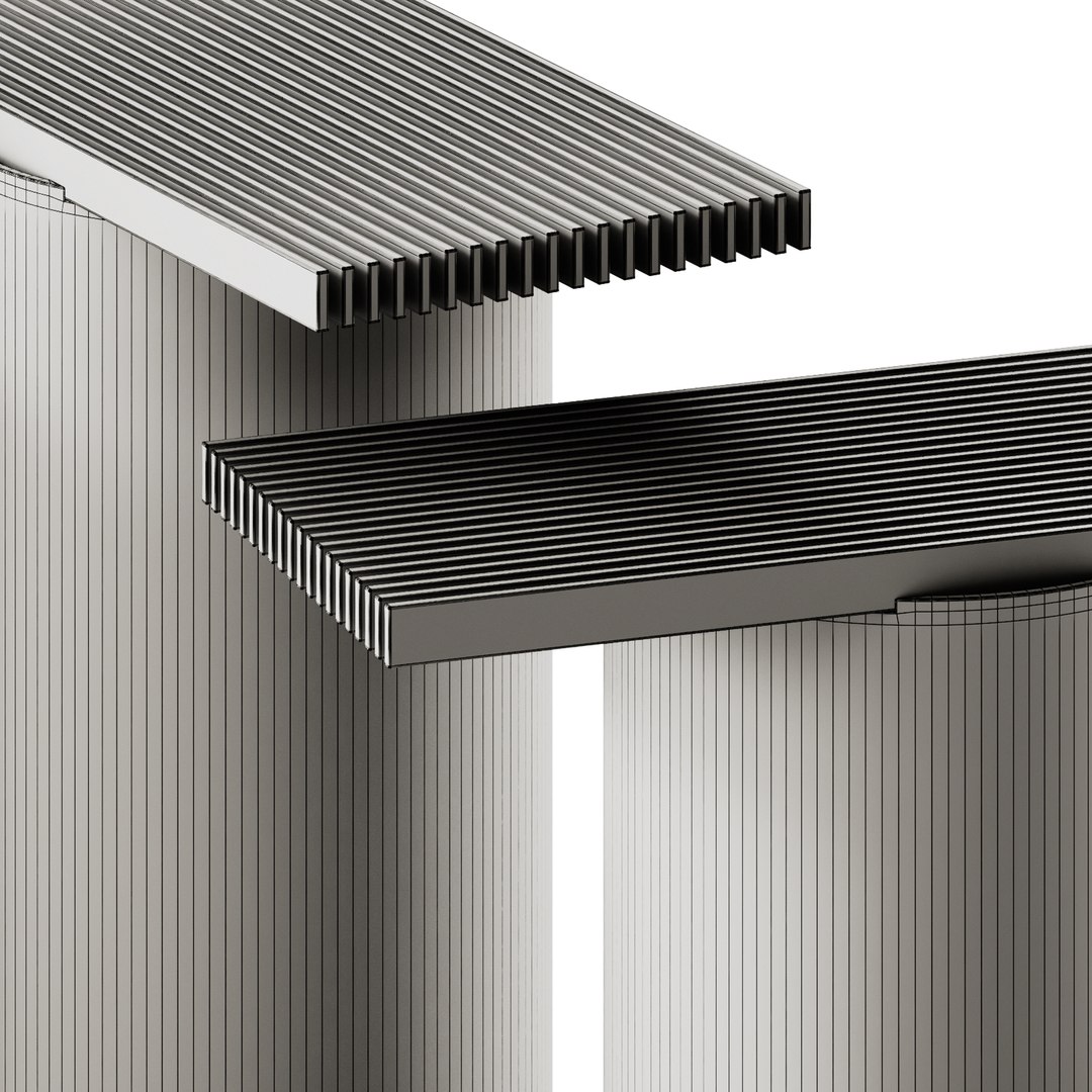 3D Dante Vent Side Table Model - TurboSquid 2300388