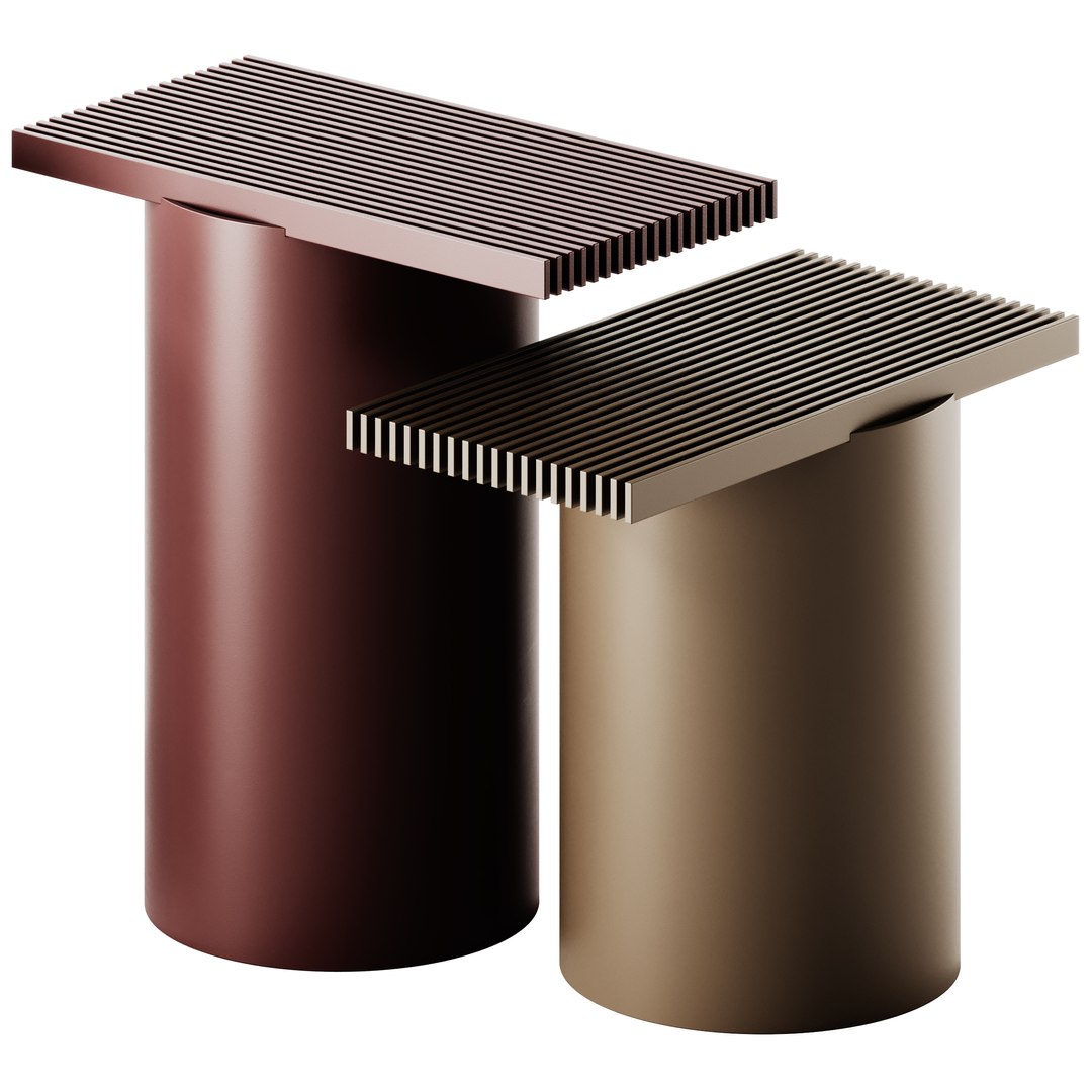 3D Dante Vent Side Table Model - TurboSquid 2300388