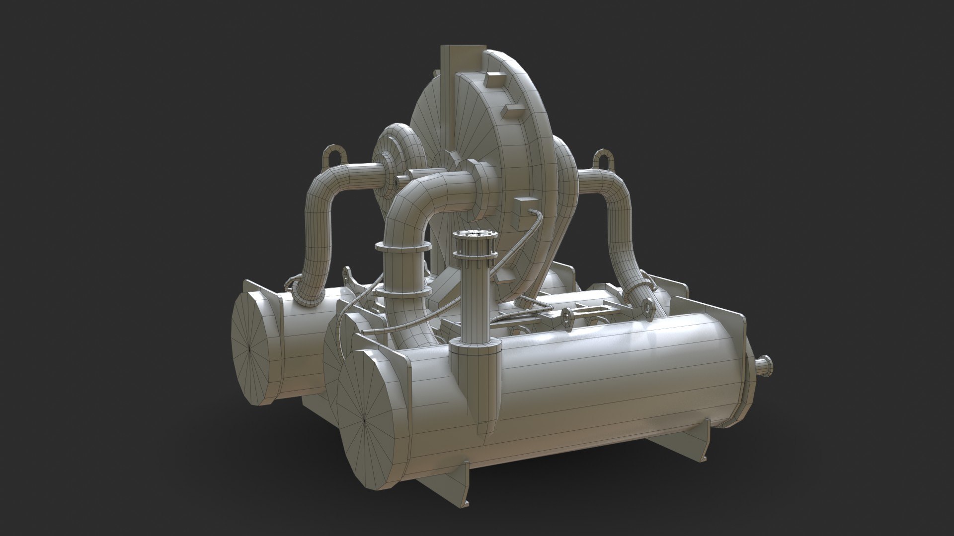 3D Industrial Compressor - TurboSquid 1651126