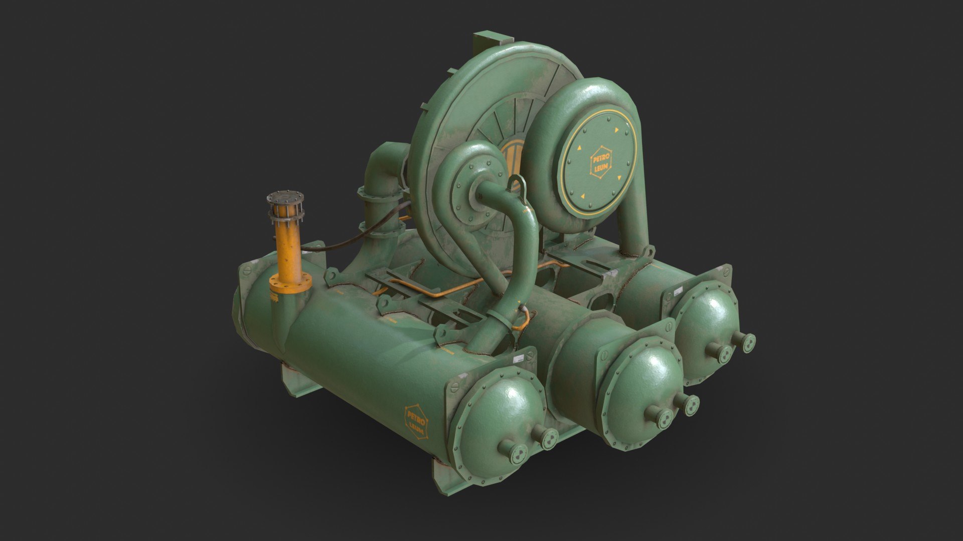 3D Industrial Compressor - TurboSquid 1651126