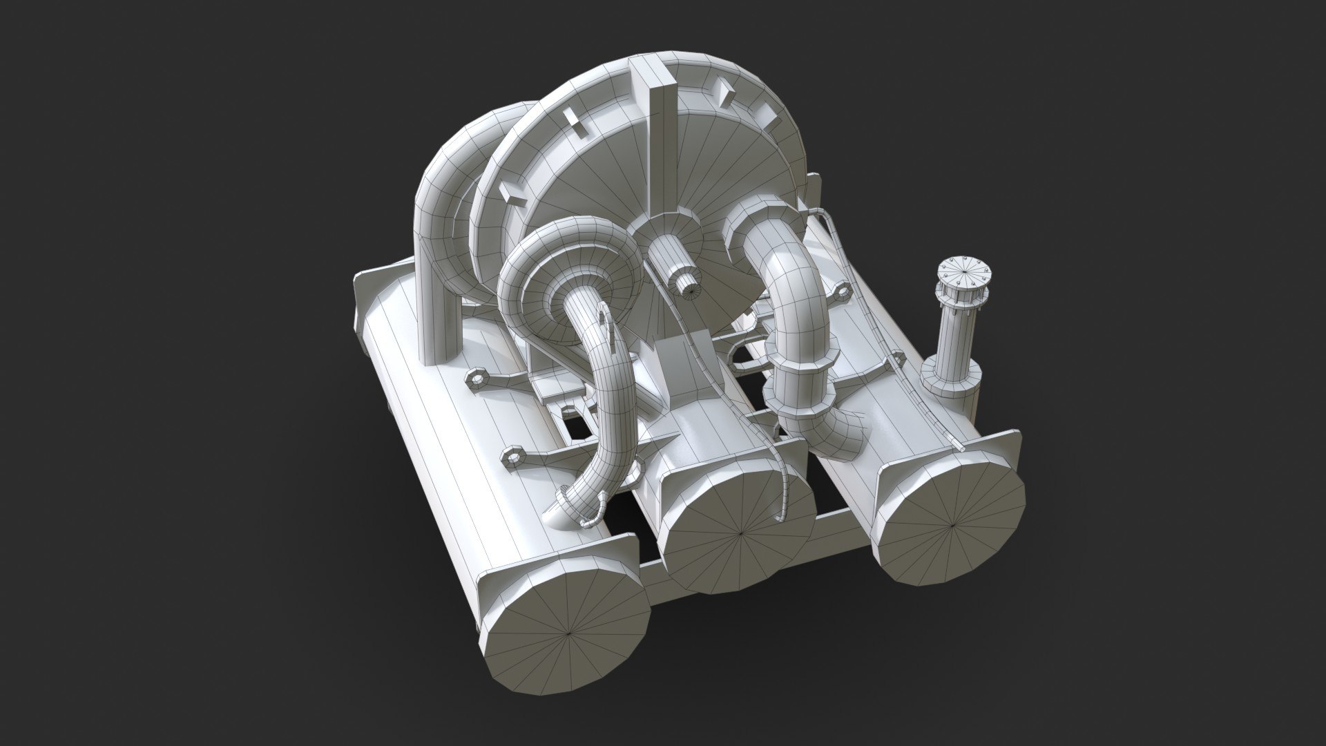 3D Industrial Compressor - TurboSquid 1651126