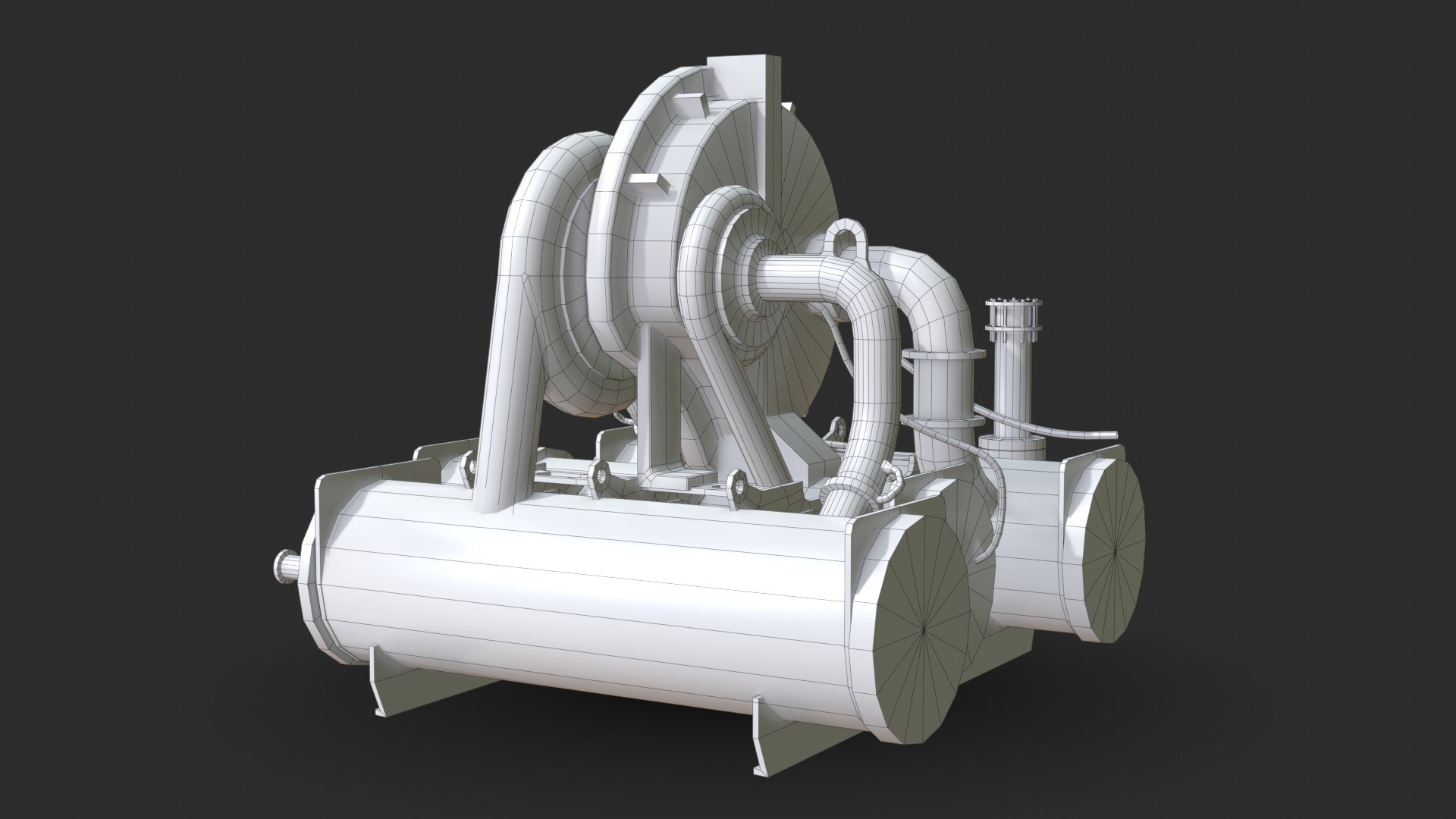 3D Industrial Compressor - TurboSquid 1651126