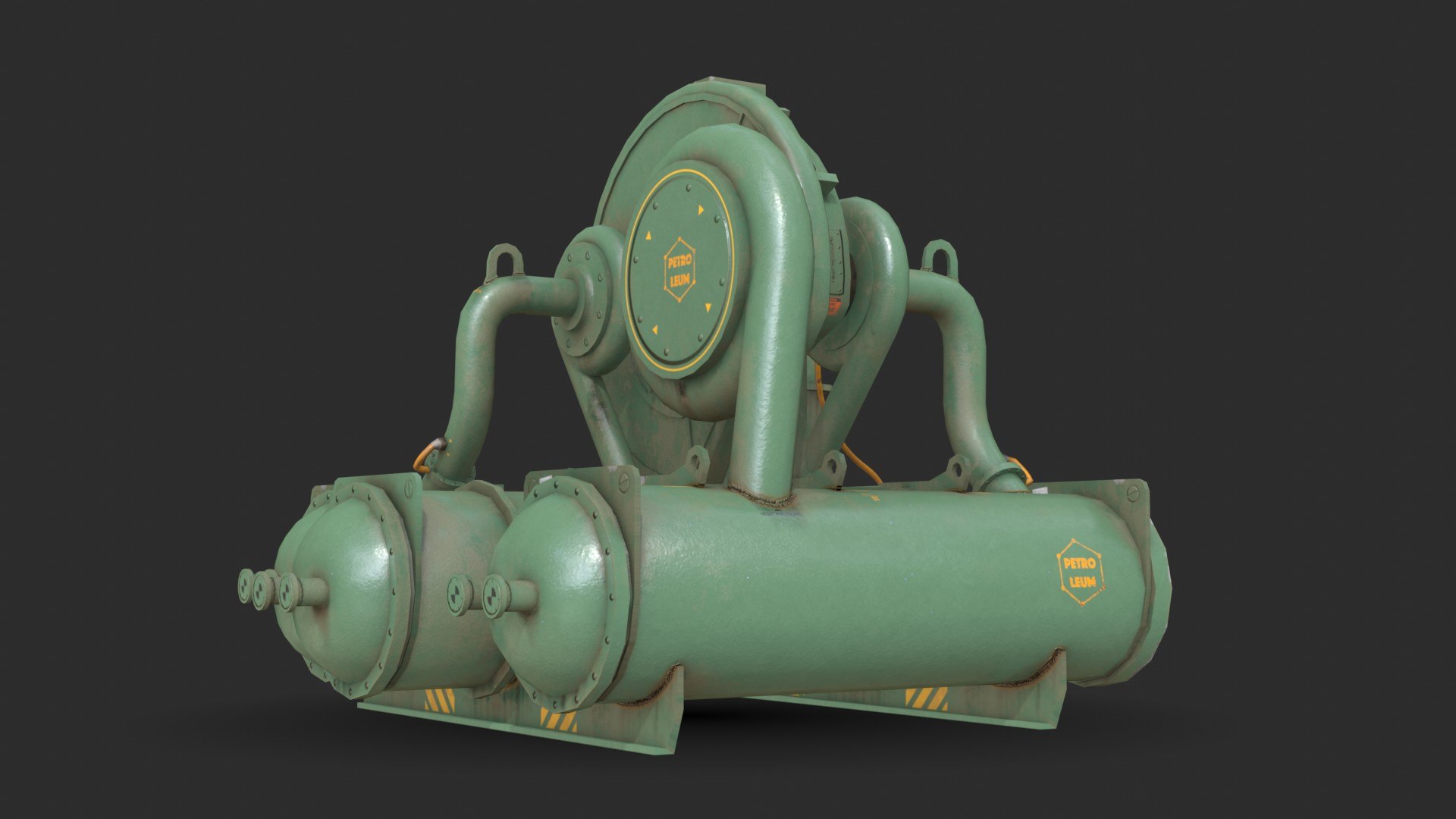 3D Industrial Compressor - TurboSquid 1651126